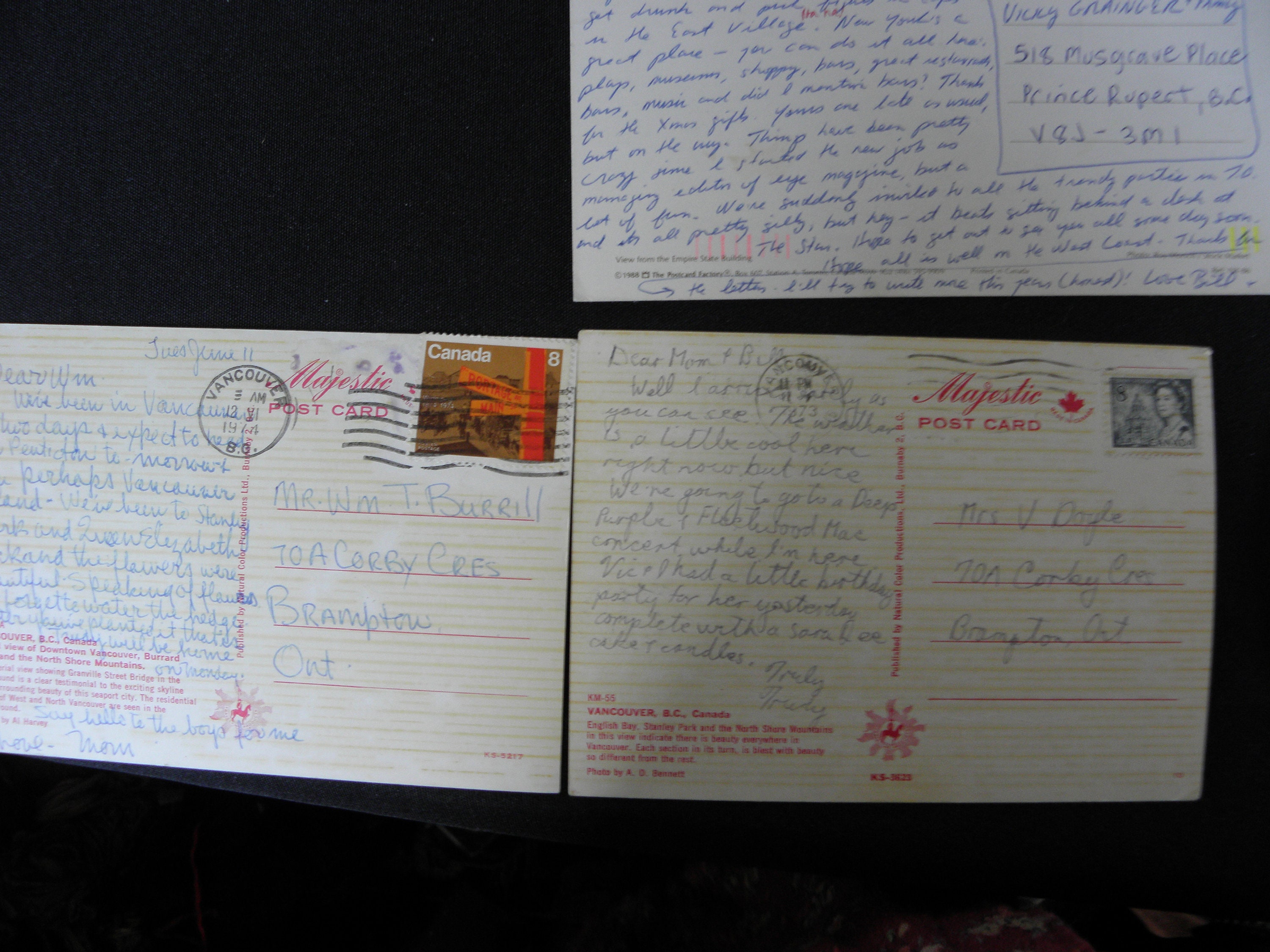 11 Cityscape Vintage 1950s to 90s Postcards New York San - Etsy UK