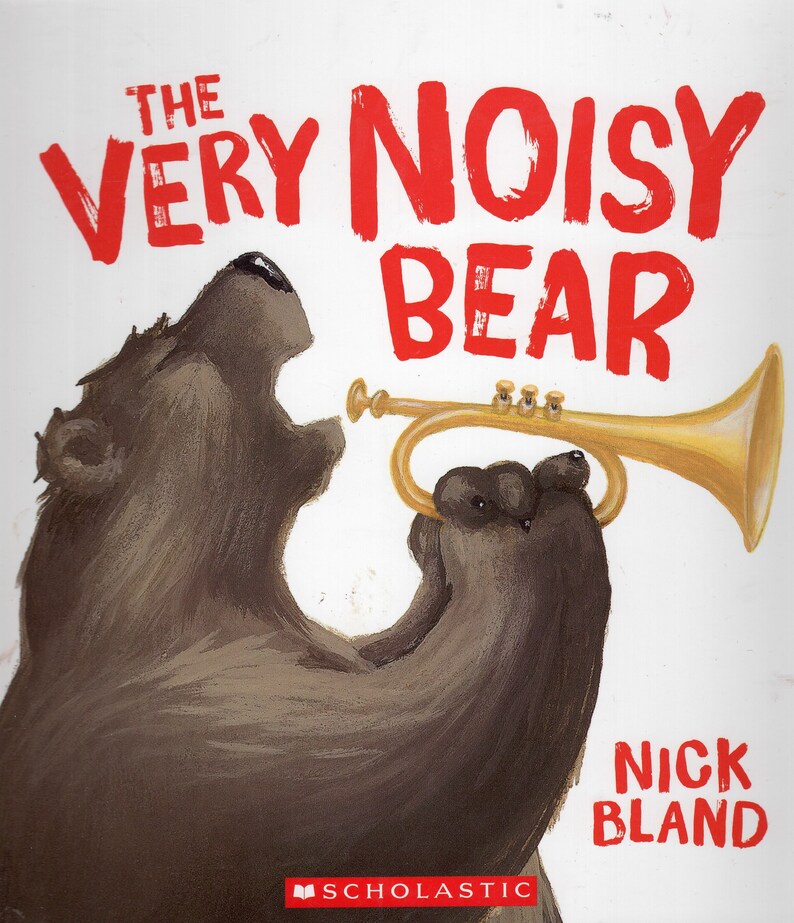The Very Noisy Bear by Nick Bland Scholastic NEW Copy - Etsy
