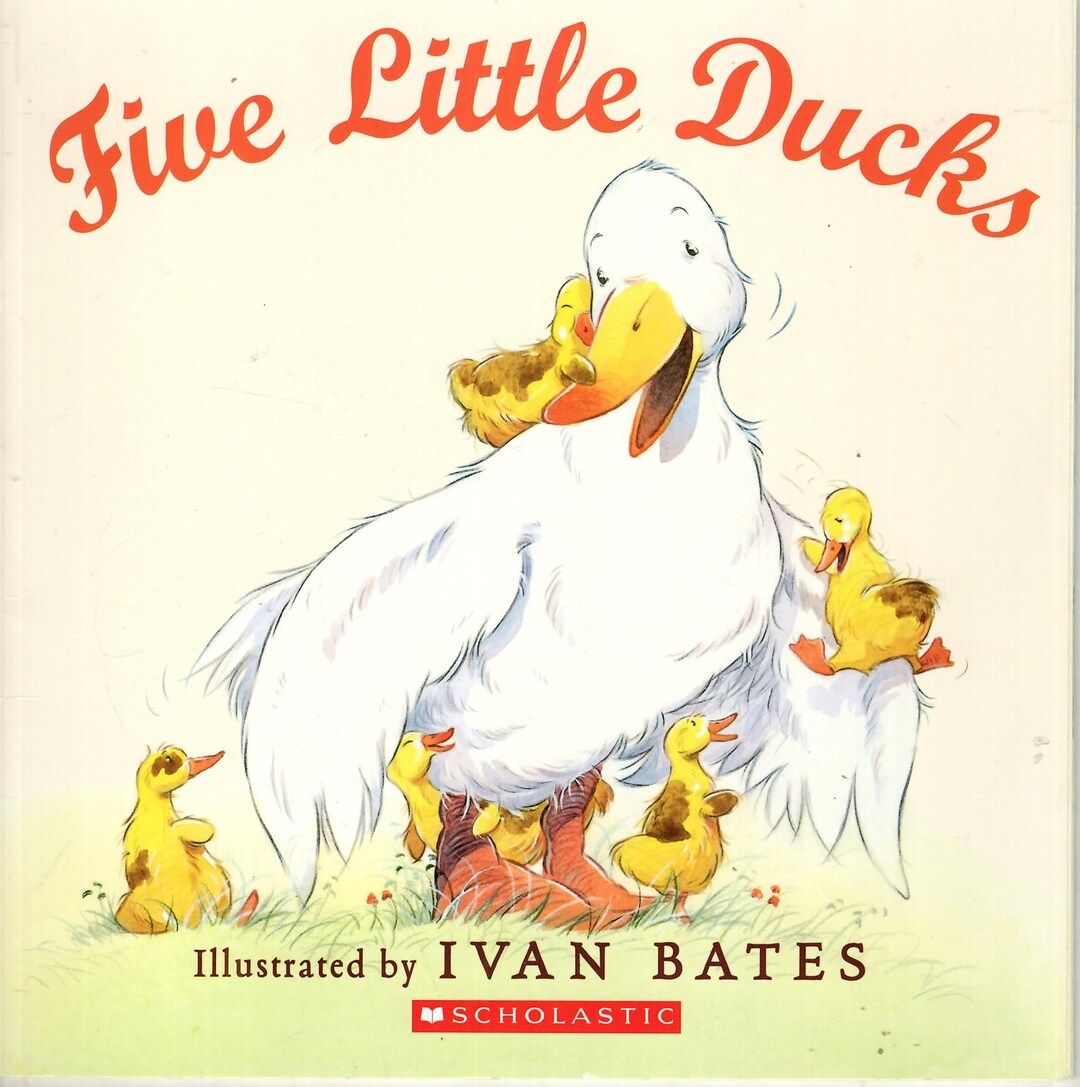 NEW Book, Five Little Ducks, Softcover, Ivan Bates, - Etsy