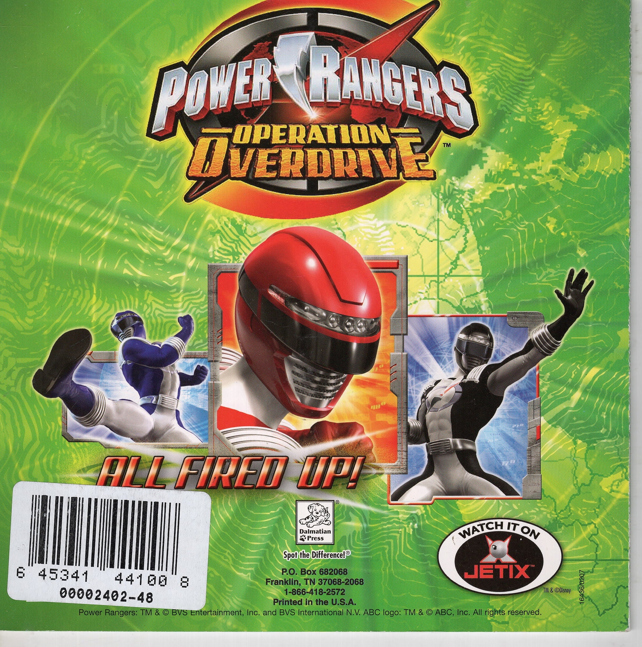 Power Rangers Operation Overdrive Logo
