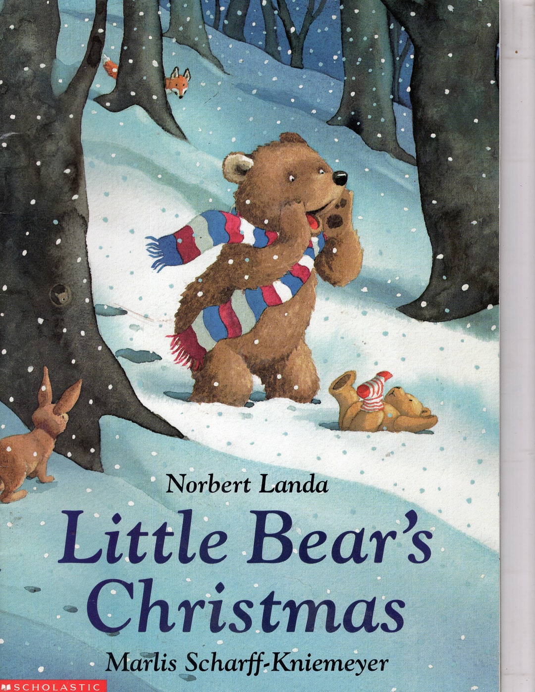 Little Bear's Christmas, N Landa, M Scharff Kniemeyer, Softcover, 2000 ...