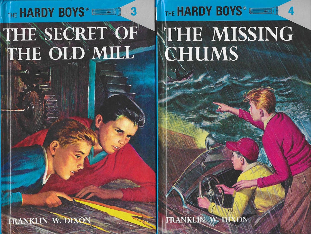 2 NEW Books, Hardy Boys 1997, No 3, Secret of the Old Mill, No 4,the ...