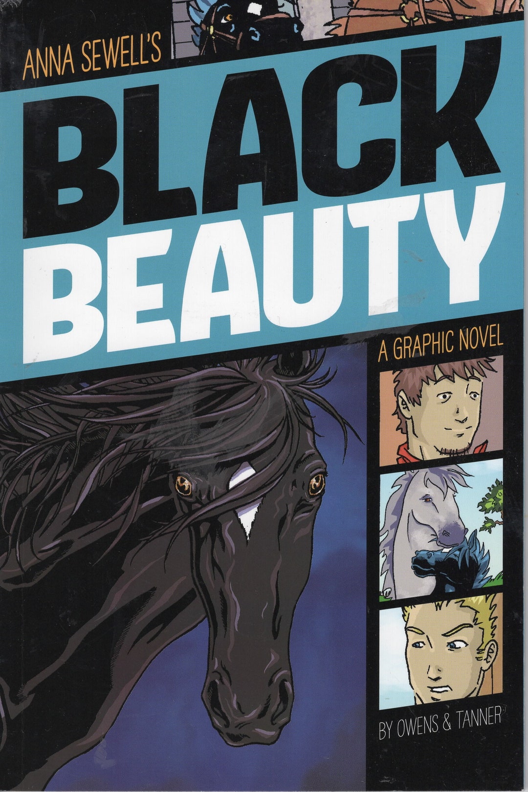 Anna Sewell's Black Beauty, NEW, Softcover, Graphic Novel, by Owens and ...