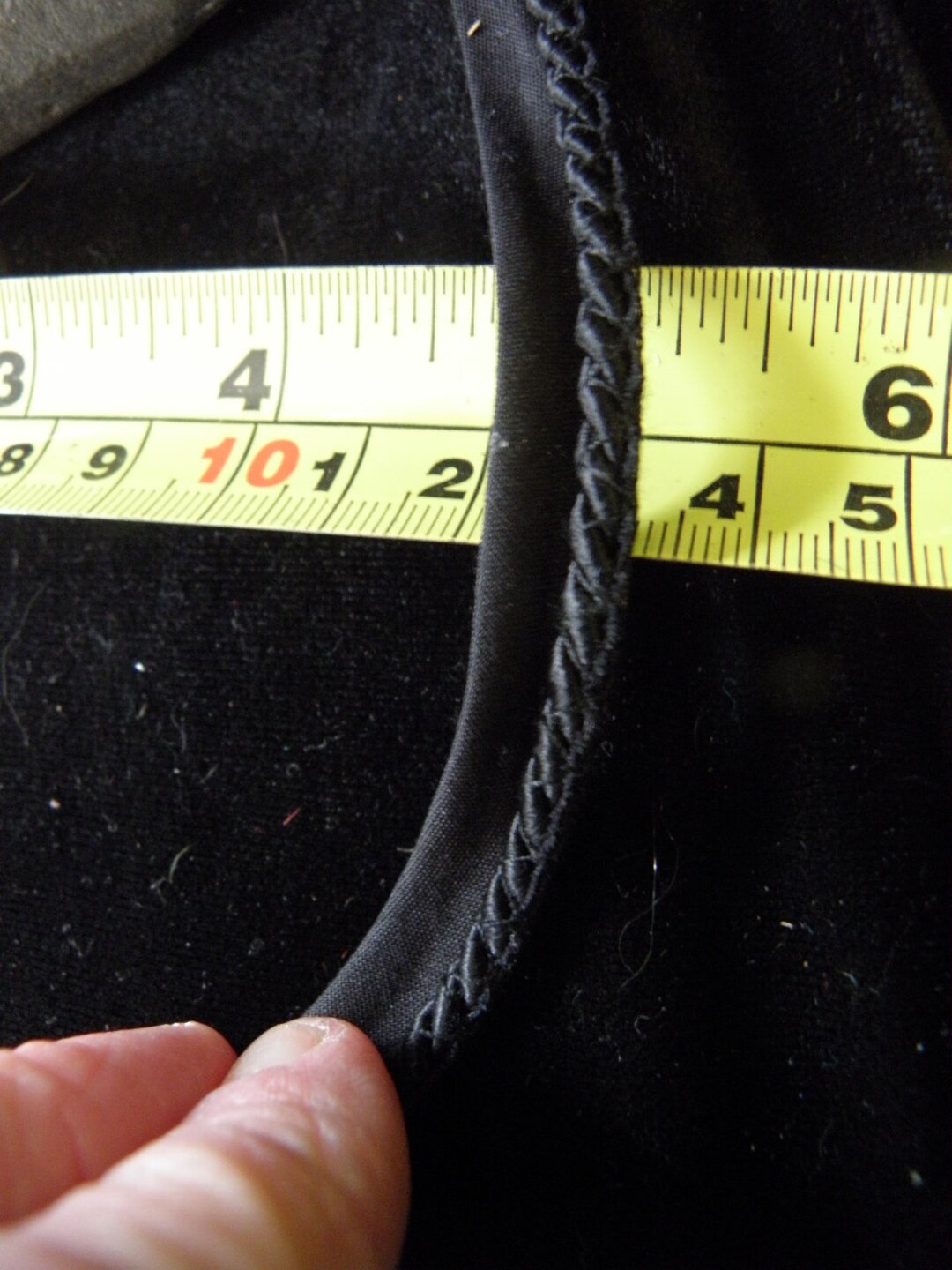 Half an Inch Wide Black Piping to Be Sewn Into Seams - Etsy