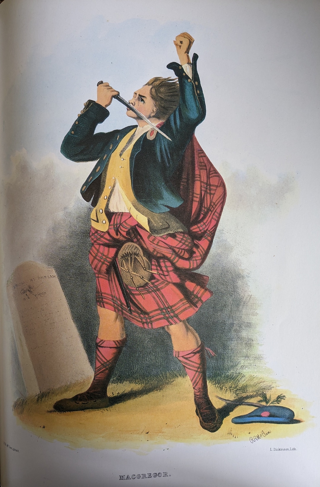 Macgregor Clan, Macgregor Tartan, 10 by 13 Inch Poster Print, Clans and ...