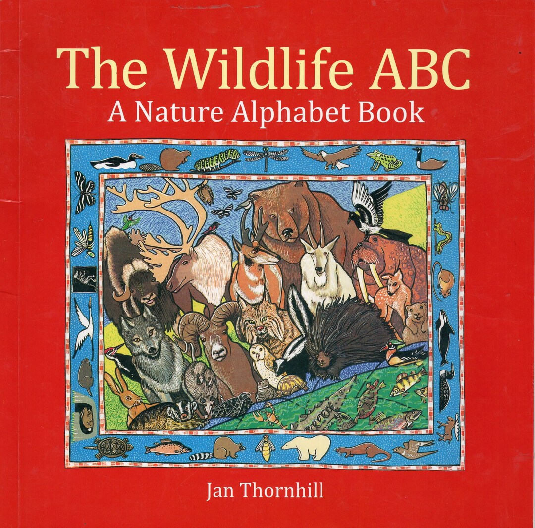 The Wildlife ABC, A Nature Alphabet Book, Jan Thornhill, Softcover, New ...