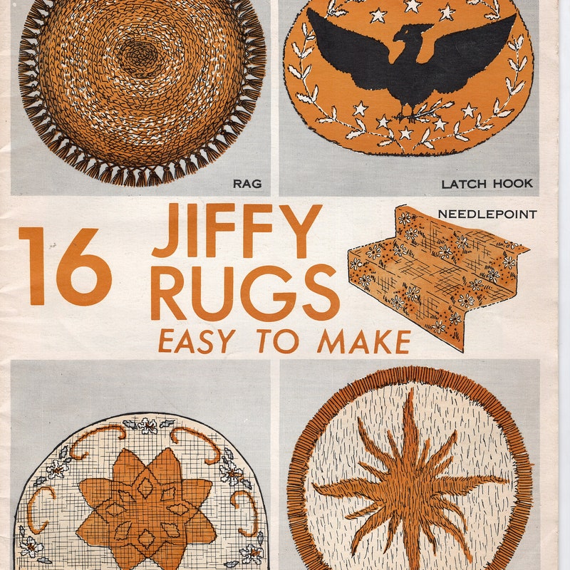 Rya Rug Kit - Etsy
