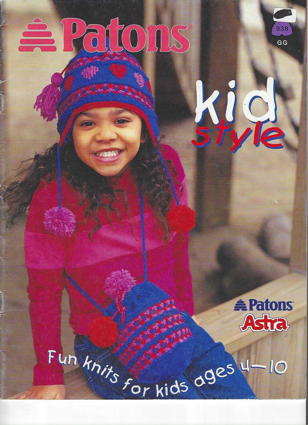 Patons Kids Style, Knitting Patterns, Size 4 to 10, Faire Isle and ...