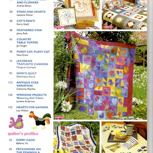 2003 Vol 10 No 10, Australian Patchwork and Quilting, Magazine, Pull ...