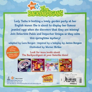 2007, the Backyardigans, the Mystery of the Jewelled Eggs, by Lara ...