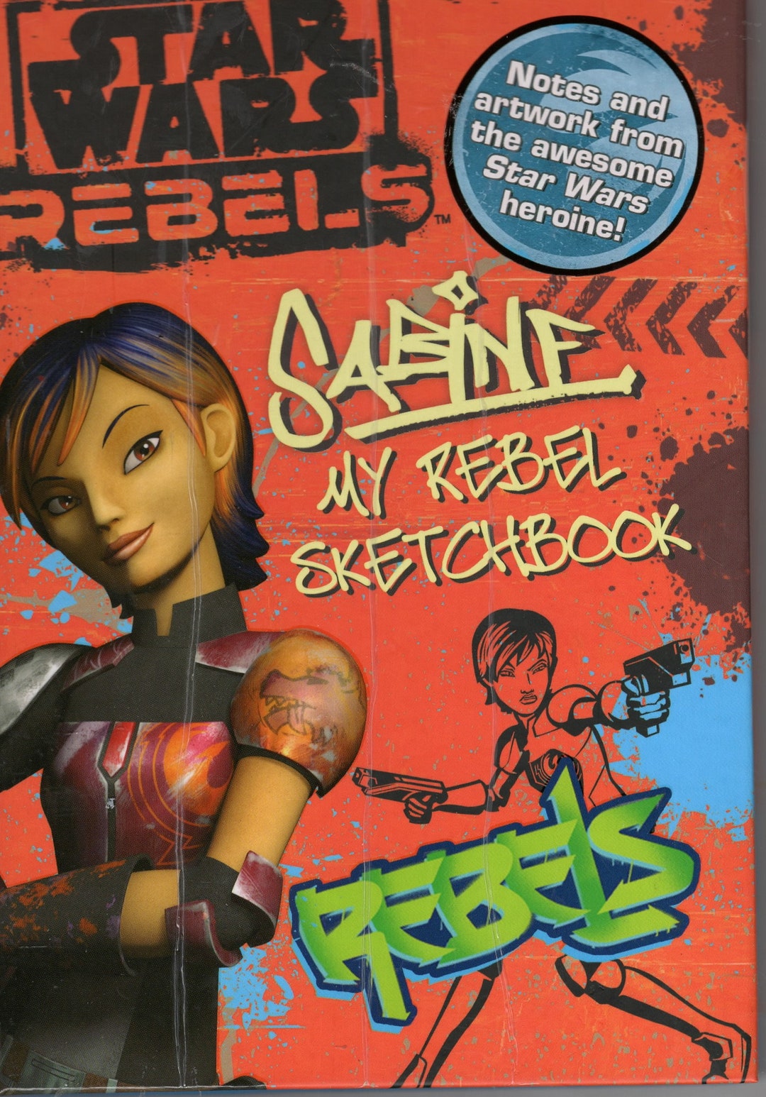 Star Wars Rebels, Sabine, My Rebel Sketchbook, Studio Books, Hardcover ...