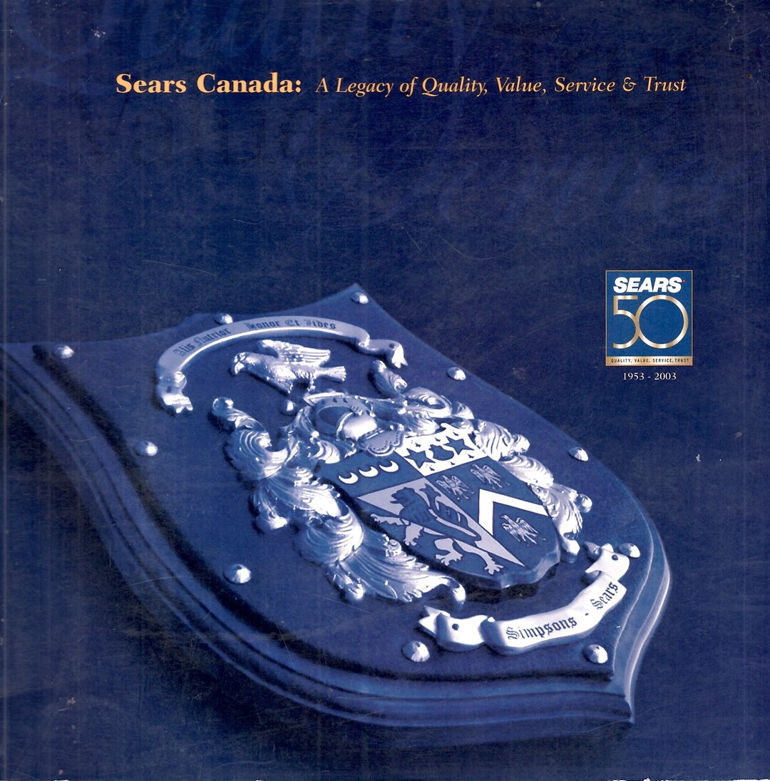 Vintage 2003, Sears Canada, 50 Years, 1953 to 2003, Legacy, Quality ...