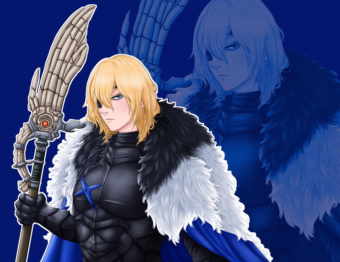 Dimitri - Fire Emblem: Three Houses Art Print - Etsy