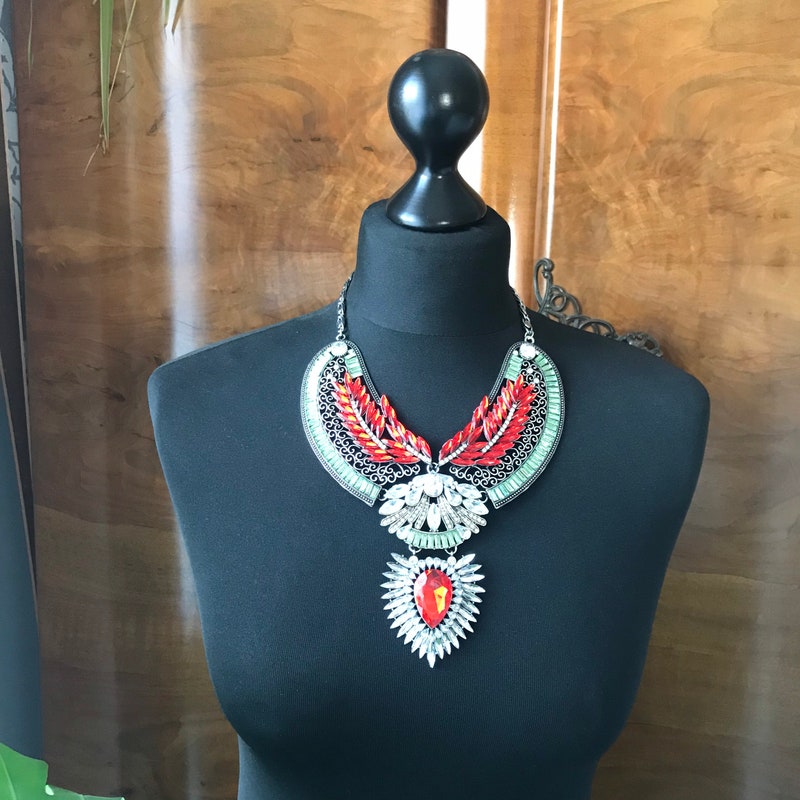 Bib Necklace - Etsy