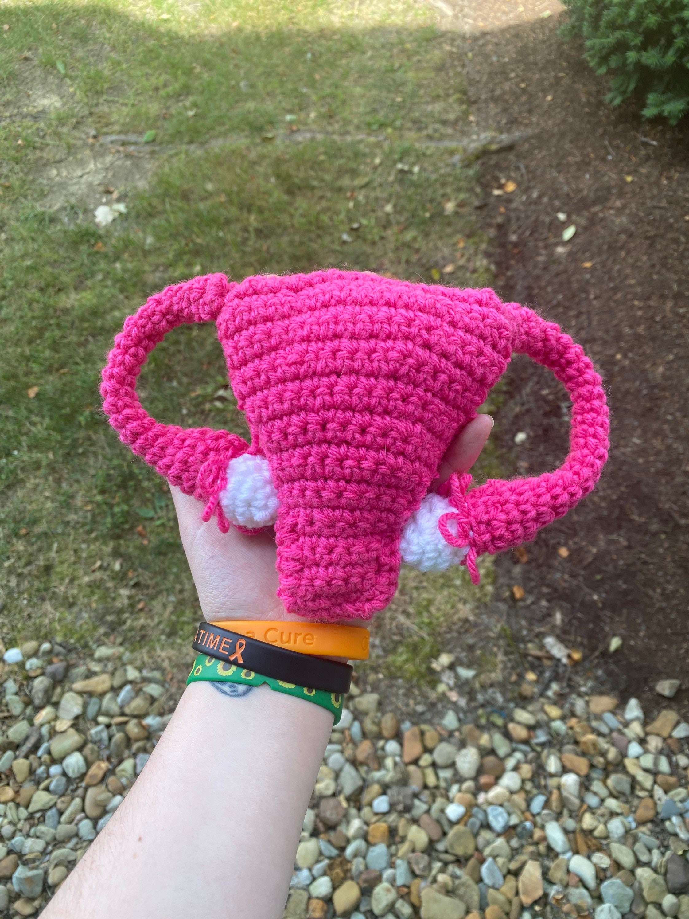 Crochet Uterus Uterus Plush Endometriosis Uterus Plushie Etsy Ireland