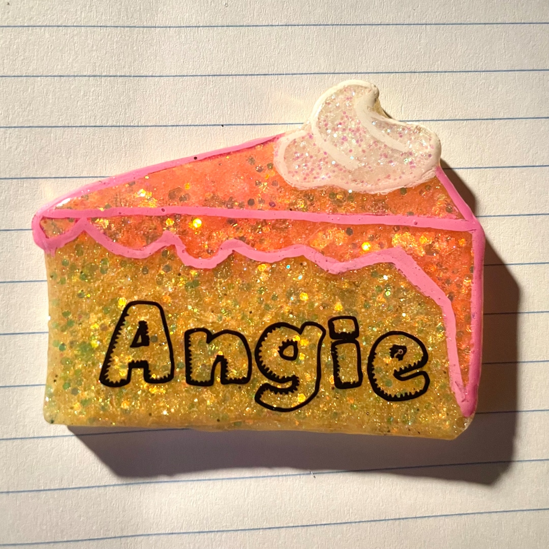 CUSTOM Pinup / Name Brooch - Etsy