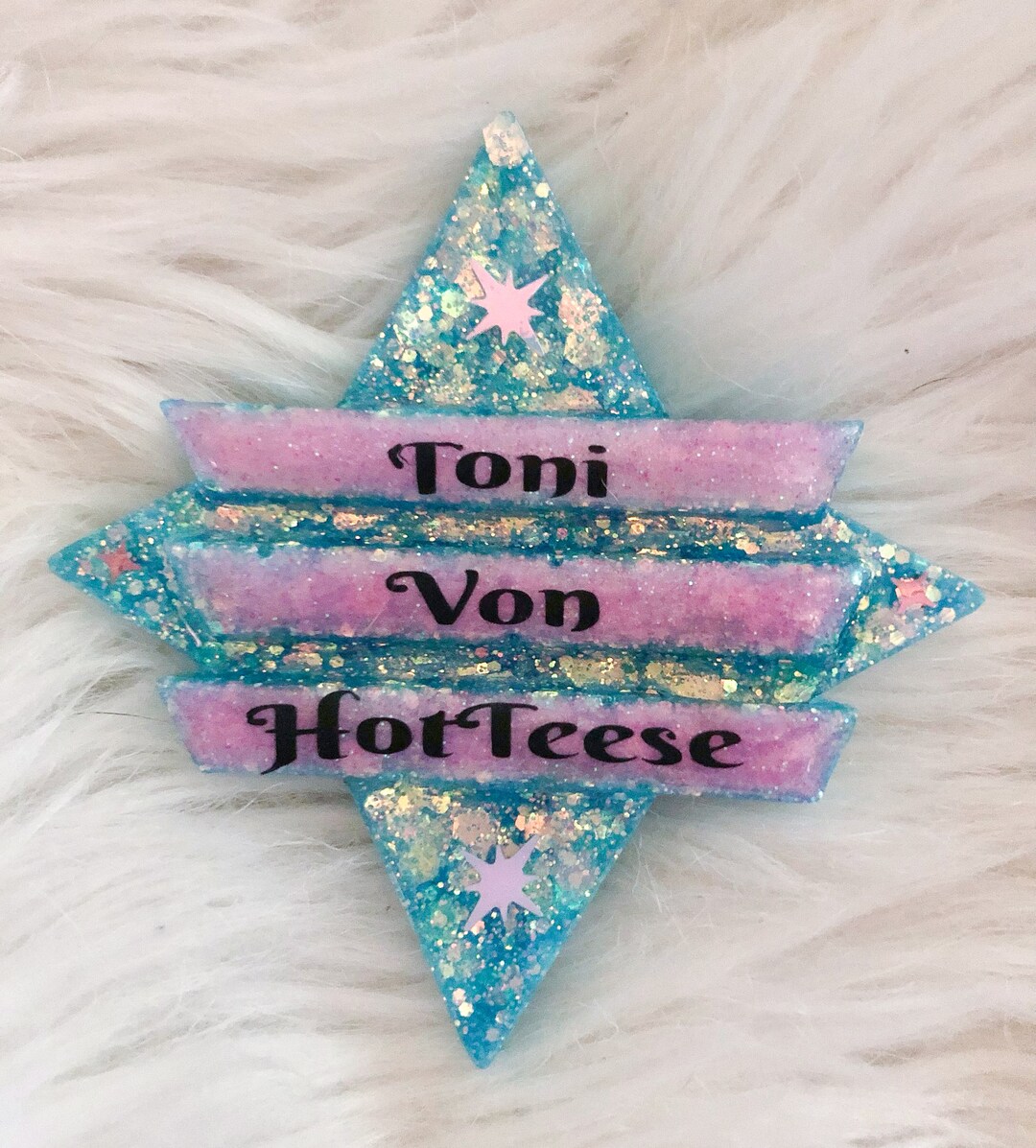 CUSTOM Pinup / Name Brooch - Etsy