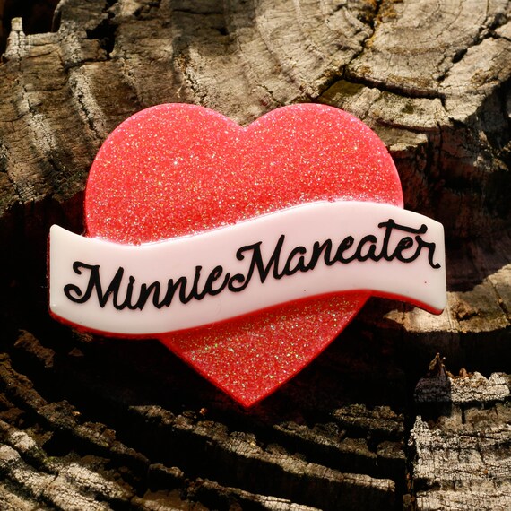 CUSTOM Pinup / Name Brooch | Etsy