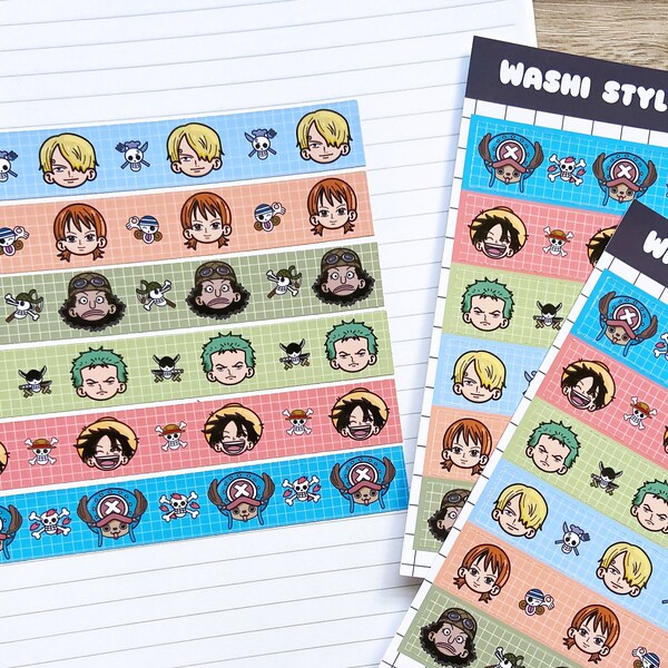 One Piece Anime Sticker Car - Etsy