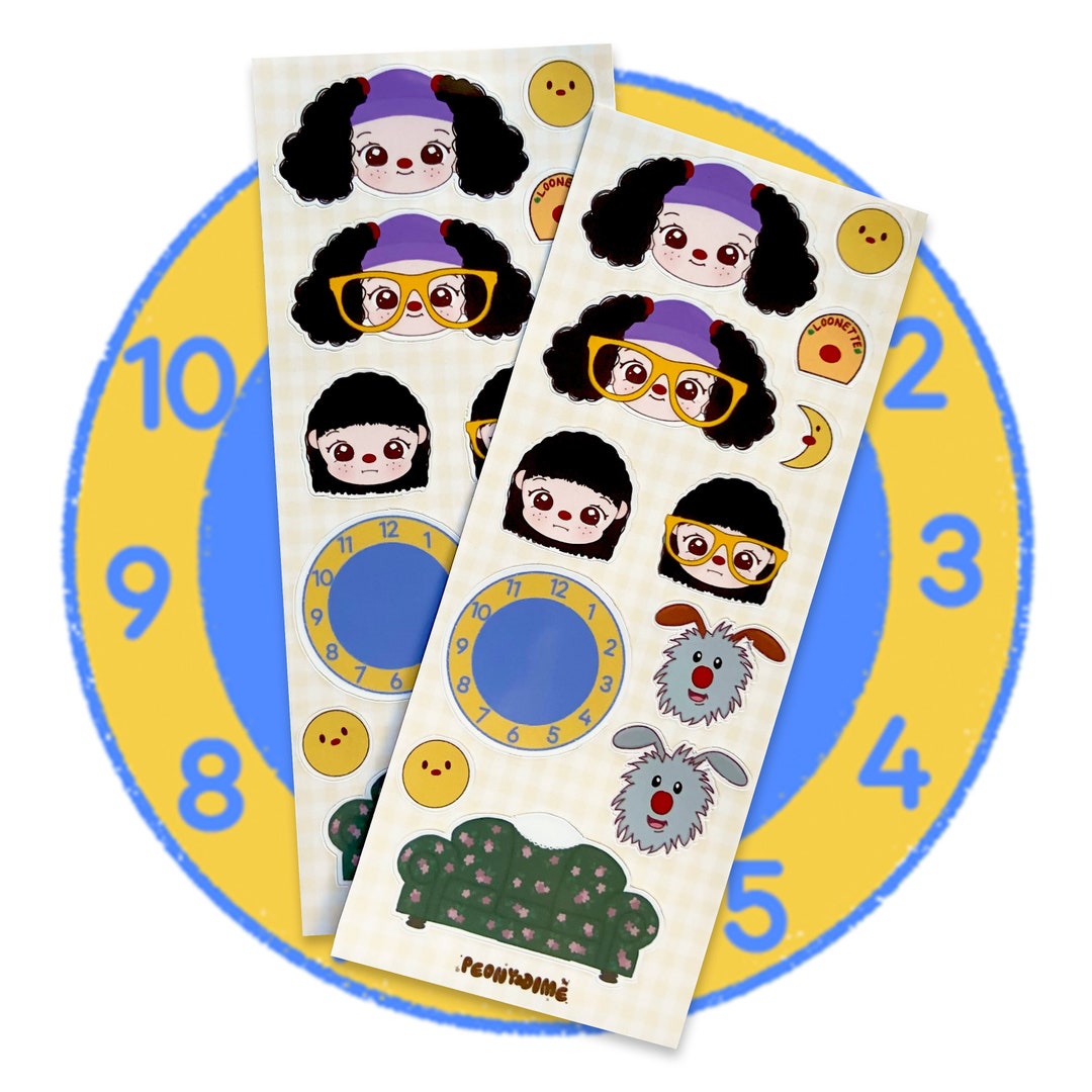 Big Comfy Couch Sticker Sheet - Etsy