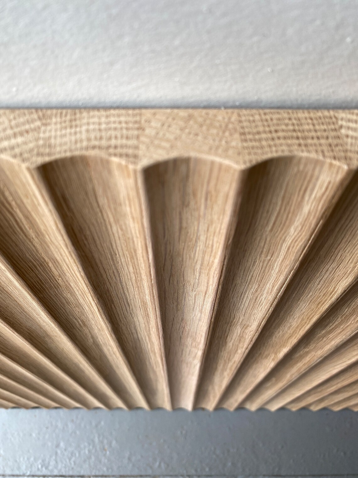 12 X 12 Flute Tambour Panels White Oak Wall - Etsy