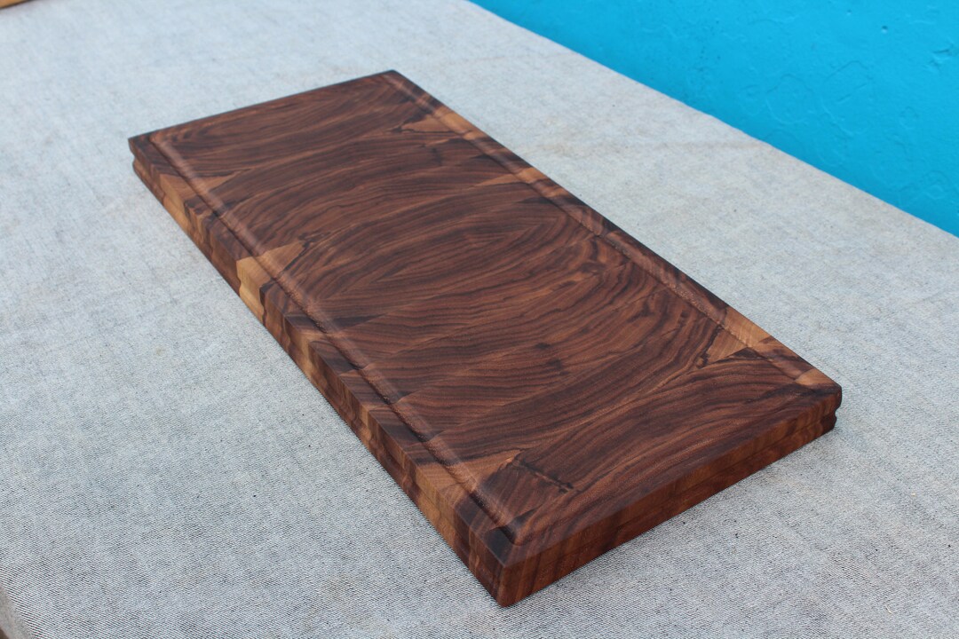 Walnut Chopping Block | End-grain Butcher Block | Cutting Board ...