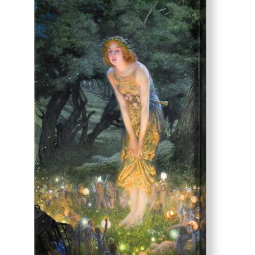 Edward Hughes midsummers Eve Canvas Box Art A4 - Etsy