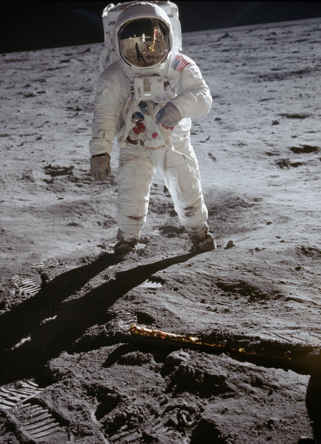 Apollo 11 50th Anniversary Moon Landing Canvas / Print, 8 Iconic Images ...