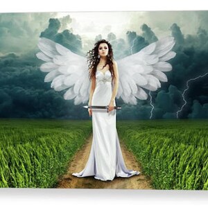 Angel Fantasy Photo Canvas Box Art A4 A3 A2 A1 - Etsy