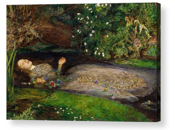 Millais Ophelia Detail