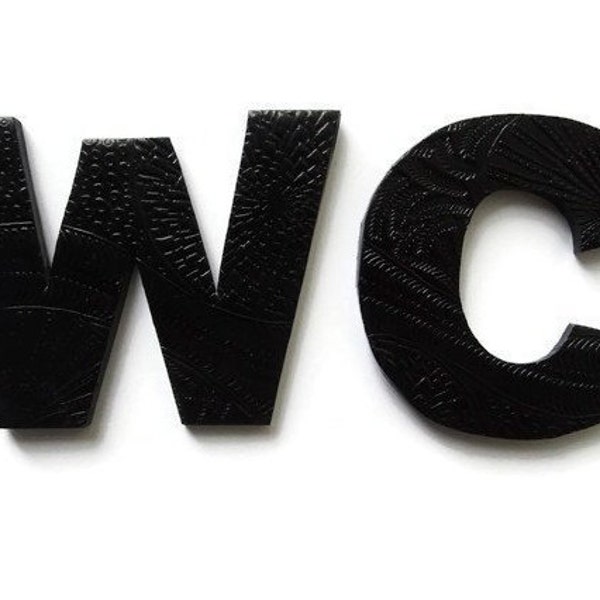 Bathroom Signage - Etsy