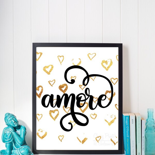 Amore Print - Etsy