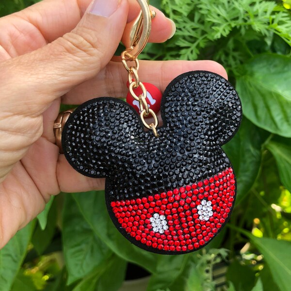 Rhinestone Mickey - Etsy