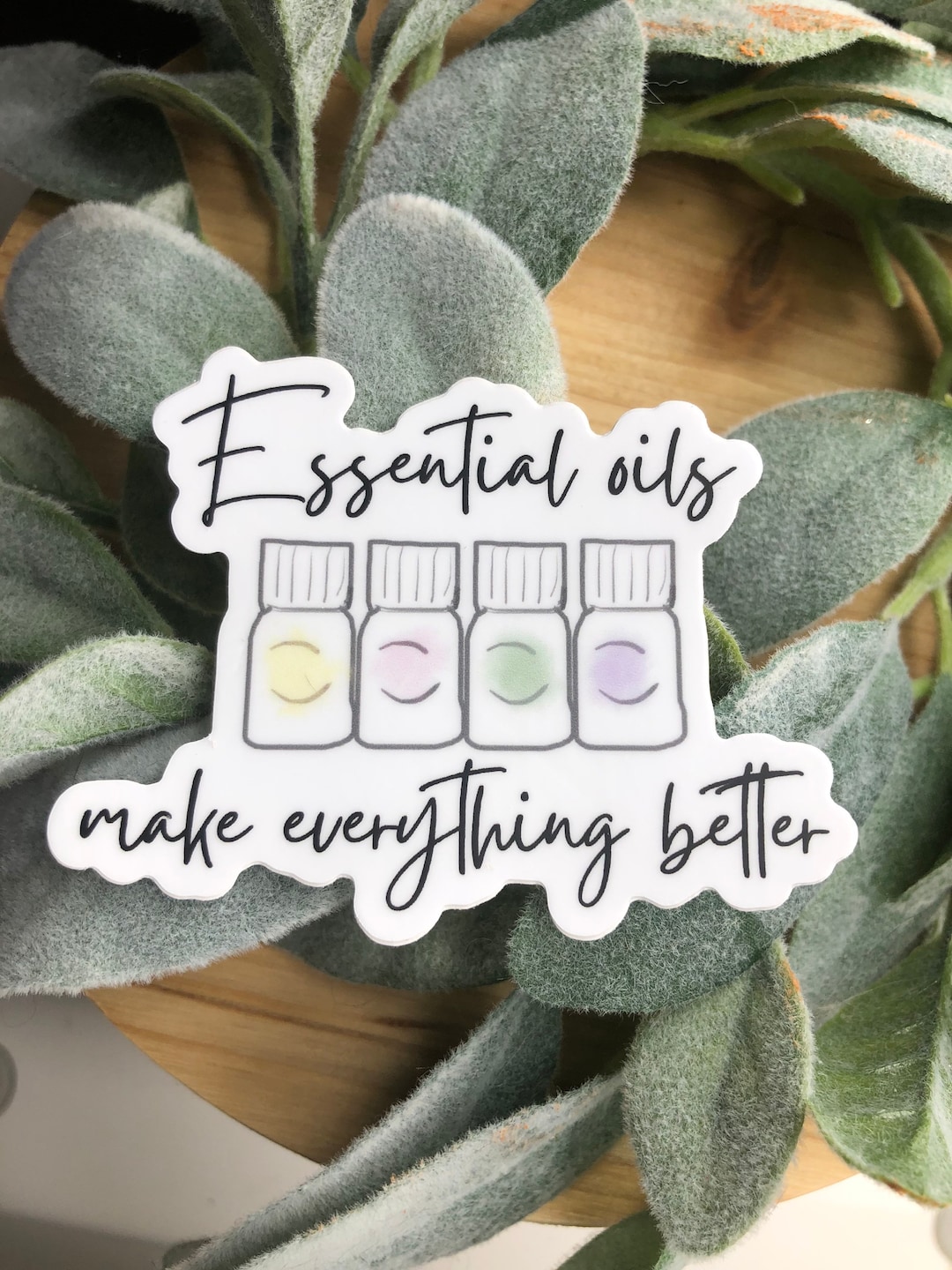 Essential Oil Sticker "essential Oils Make Everything Better" - Etsy