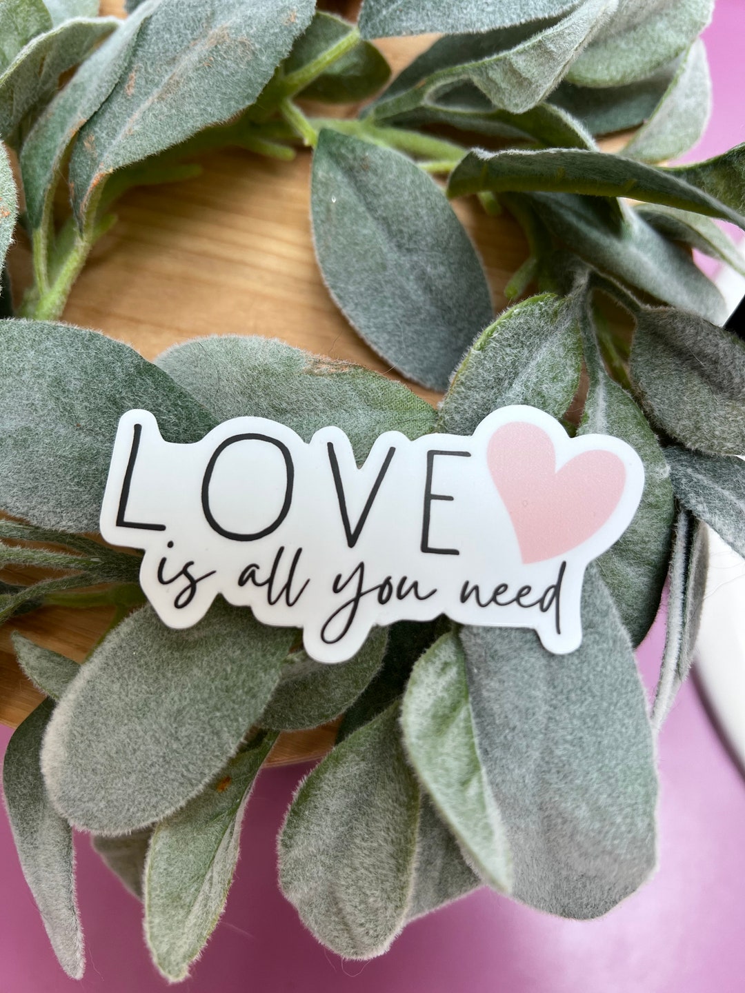Love is All You Need Sticker - Etsy