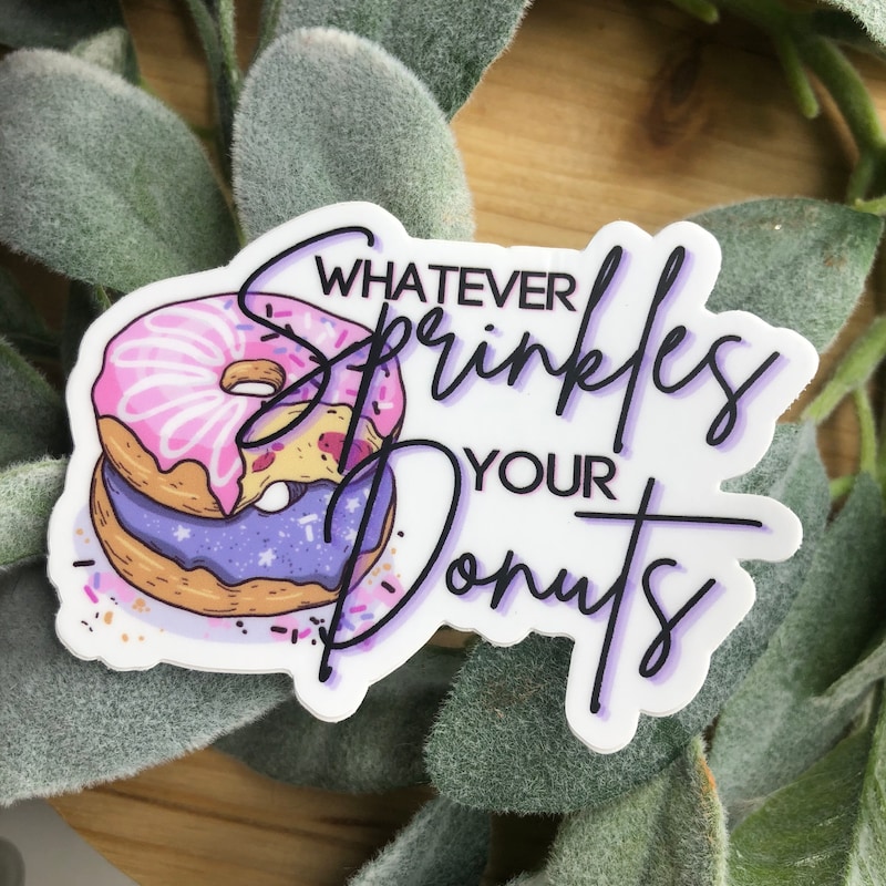 Donut Sticker - Etsy