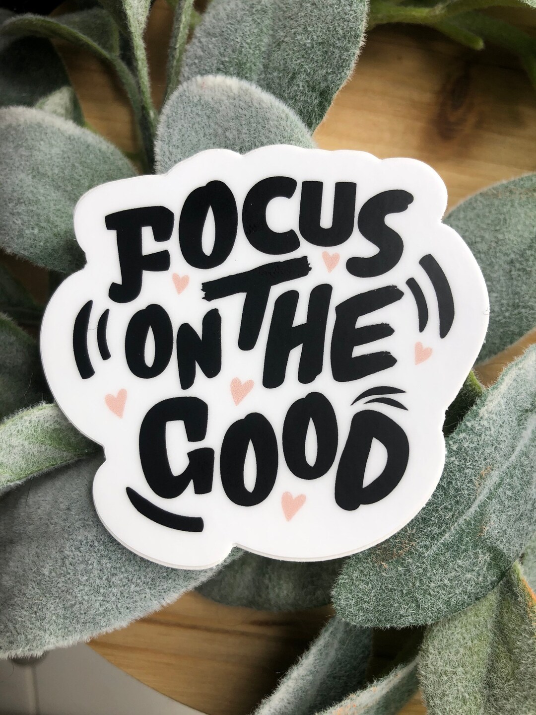 Focus on the Good Sticker - Etsy