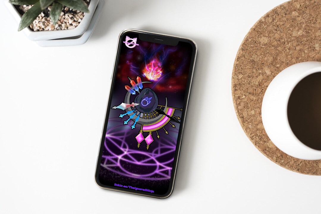 FFXIV Inspired Blackmage Phone Wallpaper for Game Lovers and Personal ...