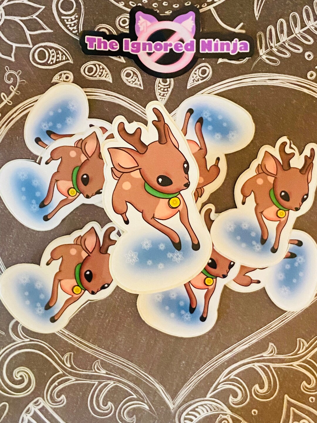 STICKER: FFXIV Baby Deer Pet Minion Stickers - Etsy