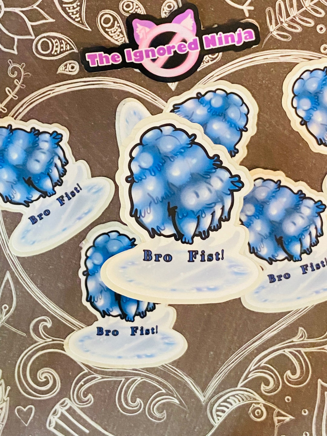 STICKER: FFXIV Alexander Living Liquid Hand Sticker, Bro Fist, Tea - Etsy