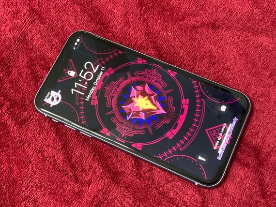 FFXIV Inspired Dark Knight Phone Wallpaper for Game Lovers and | Etsy