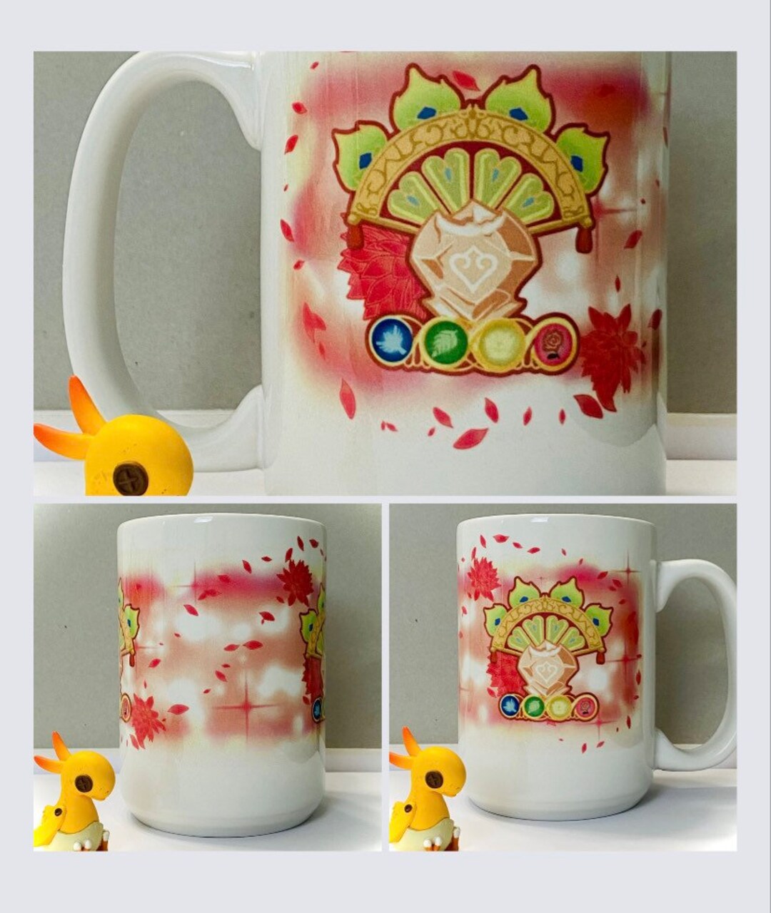 FFXIV Inspired Job Stone Mug - 15oz Coffee Mug - Original Art ...