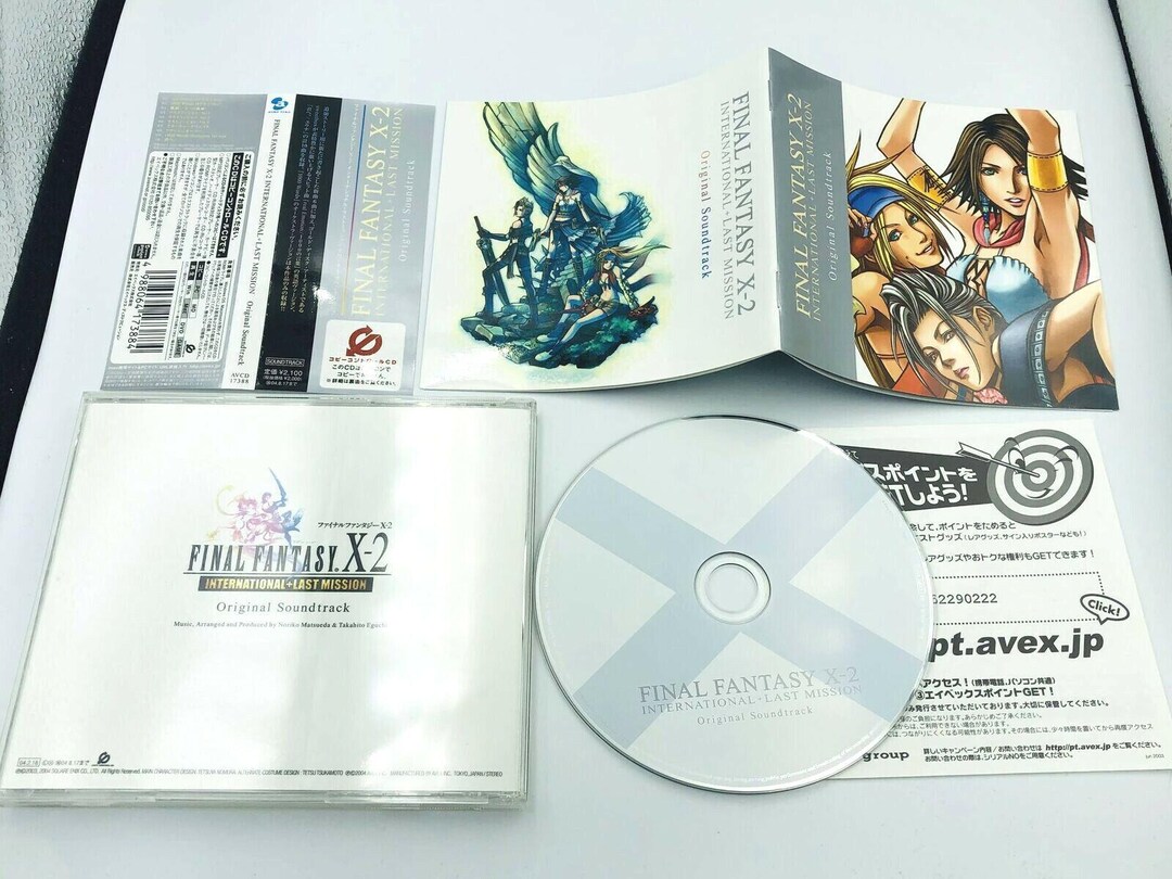 Final Fantasy X-2 International+last Mission Original Soundtrack CD 1000 Words - Etsy