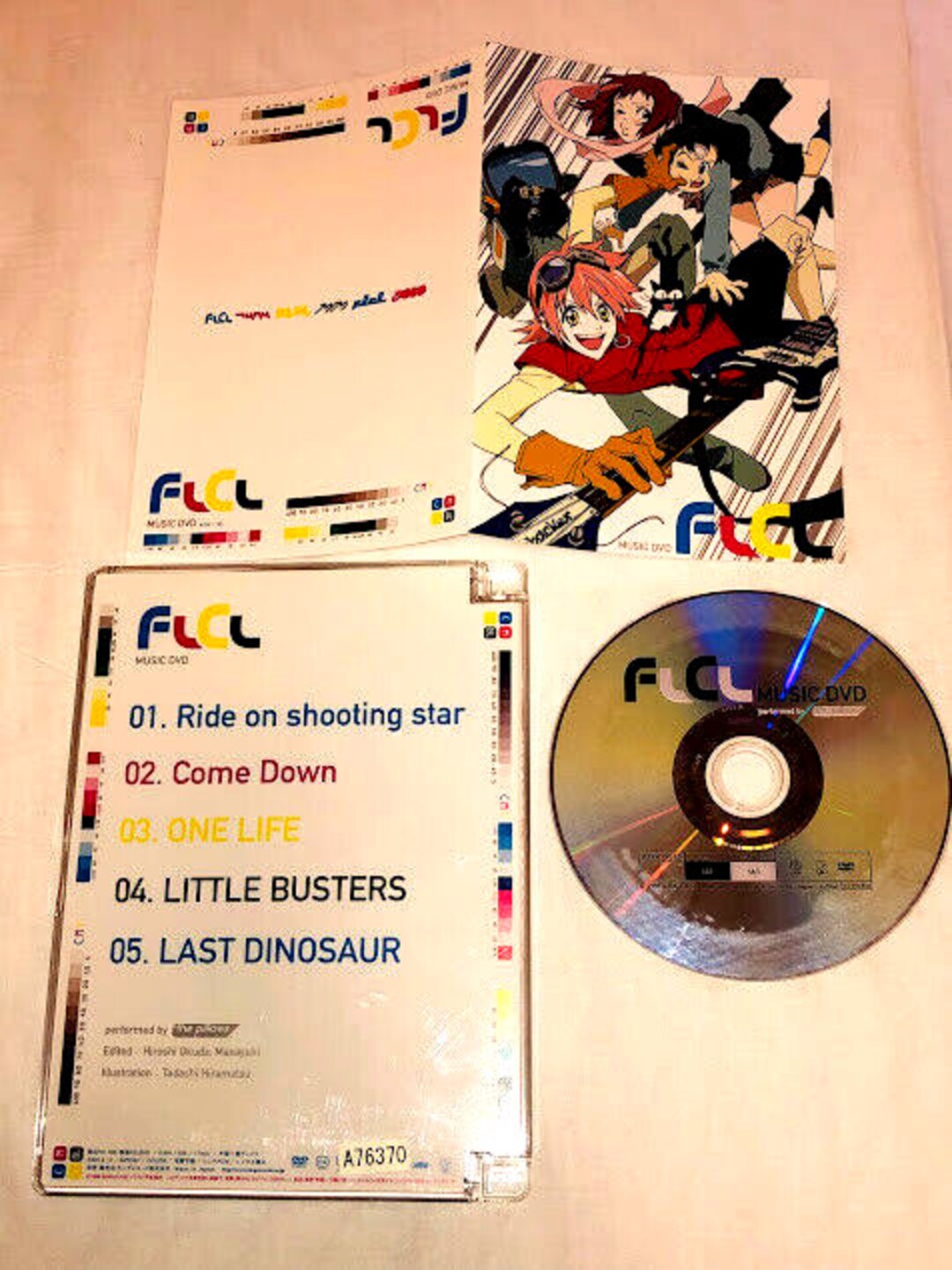 FLCL Music DVD Fooly Cooly MV Videos the Pillows Japan R2 - Etsy