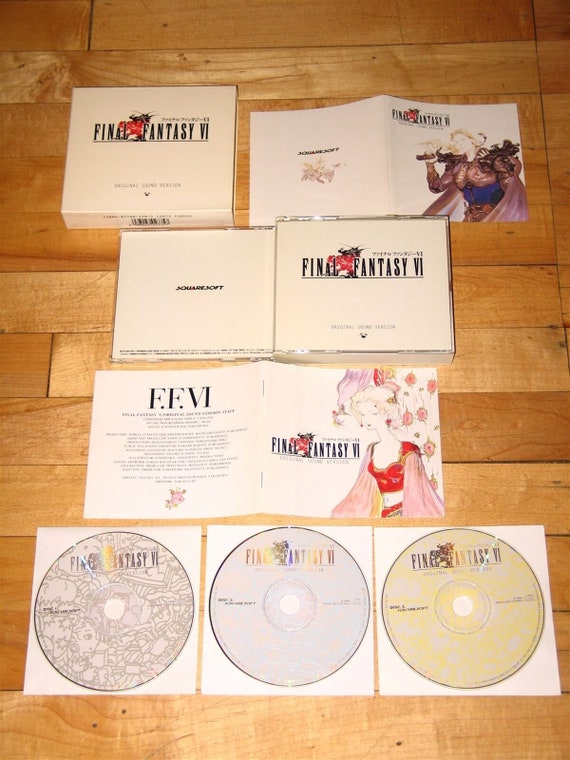 Final Fantasy VI Original Sound Version Soundtrack 3 CD - Etsy