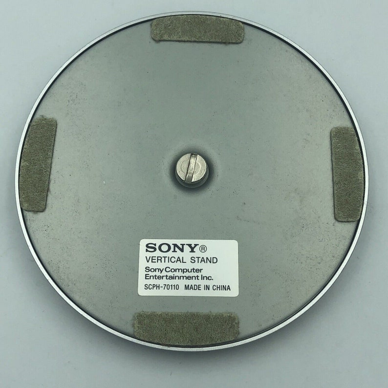 Sony Playstation 2 Slim PS2 Vertical Stand Silver SCPH-70110 Japan ...