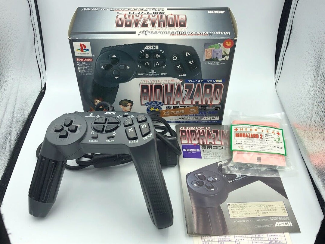 Biohazard Resident Evil ASCII Controller SLPH-00060 PS1 With - Etsy