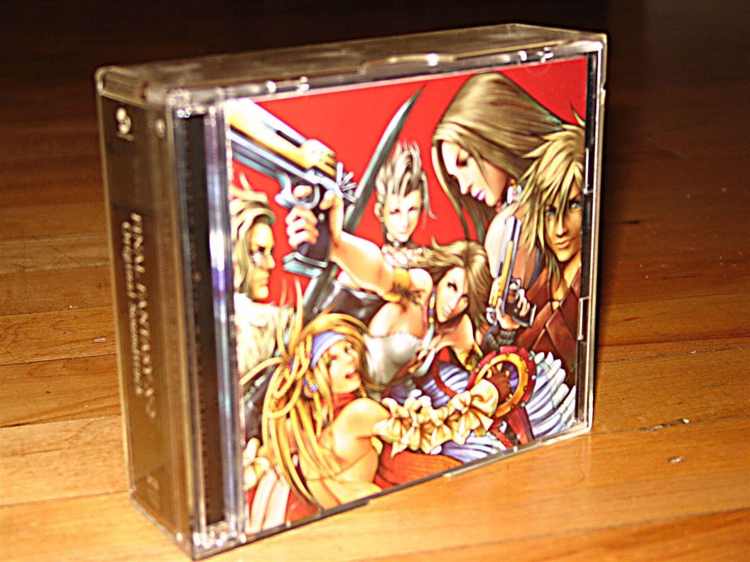 Final Fantasy X-2 Original Soundtrack X2 CD Squaresoft Limited Edition ...