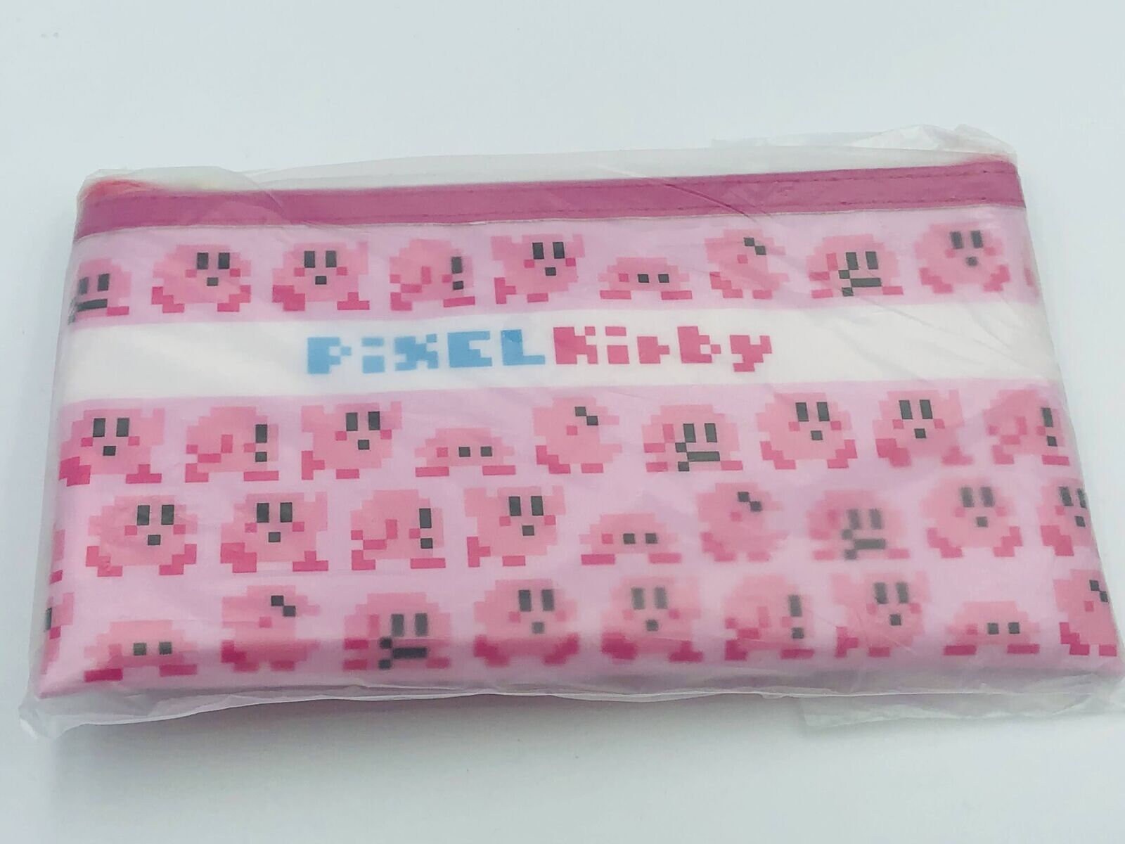 Pixel Kirby Retro 8-bit Dot Graphics Zipper Pouch Bandai - Etsy