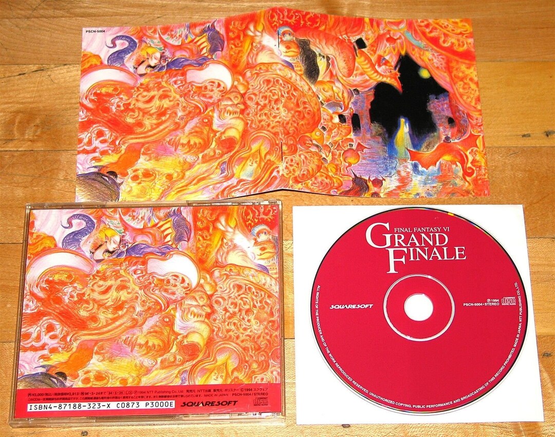 Final Fantasy VI Grand Finale Orchestra Soundtrack CD OST 6 - Etsy